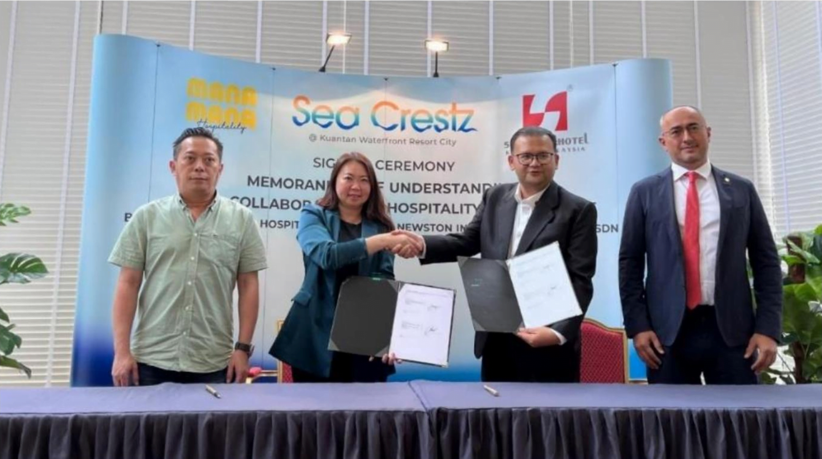 OFFICIAL STATEMENT-SIGNING CEREMONY BETWEEN MANA MANA HOSPITALITY SDN ...