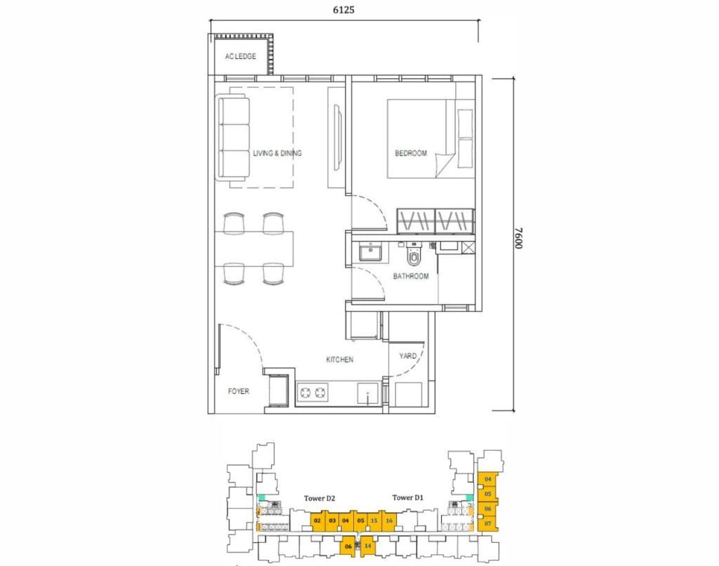 Dover Tower (Tower D) | Causewayz Square JBCC | Exsim CIQ